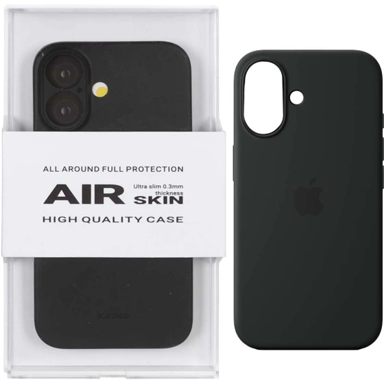 خرید و قیمت قاب Original KDoo Air Skin مدل Apple iPhone 16 - مشکی (پک ...
