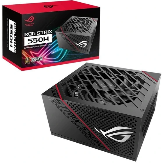 خرید و قیمت پاور ایسوس 550 وات فول ماژولار مدل ROG STRIX 550G | ترب