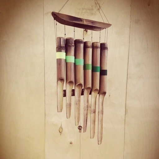 خرید و قیمت باد زنگ (بامبو) مدل ماهی - زنگ باد | ترب