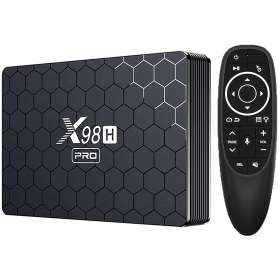 خرید و قیمت اندروید باکس مدل X98H Pro 4K | ترب