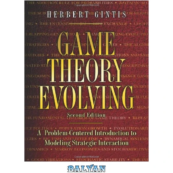 خرید و قیمت دانلود کتاب Game Theory Evolving A Problem Centered Introduction To Modeling