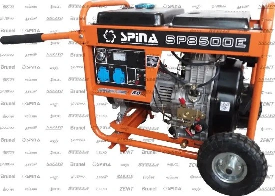 خرید و قیمت موتور برق بنزینی 6 کیلووات اسپینا مدل SP8500E | ترب