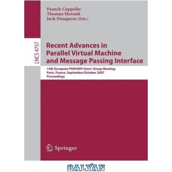 خرید و قیمت دانلود کتاب Recent Advances In Parallel Virtual Machine And Message Passing 