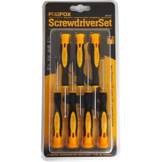 خرید و قیمت مجموعه پیچ گوشتی 7 عددی ترمینالی FREFOX | ترب