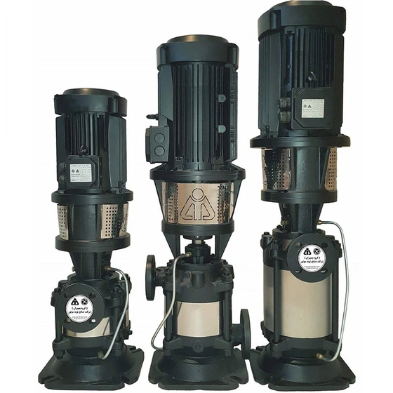 خرید و قیمت پمپ آب فشار قوی طبقاتی عمودی WKL V 65-5/1104 نوید موتور | ترب