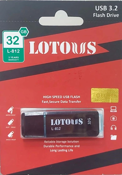 خرید و قیمت فلش مموری لوتوس مدل Lotous L812 usb 3.2 ظرفیت 32 گیگابایت | ترب