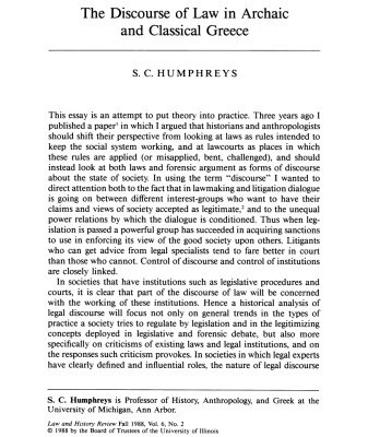 خرید و قیمت دانلود کتاب The Discourse of Law in Archaic and Classical ...