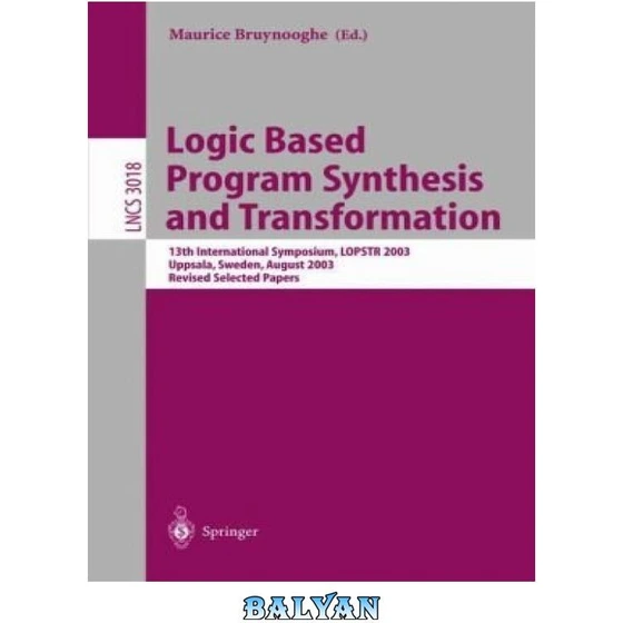 خرید و قیمت دانلود کتاب Logic Based Program Synthesis and ...