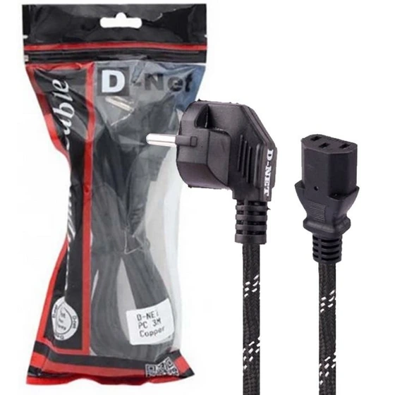 خرید و قیمت کابل برق پاور دی نت کنفی D-NET 1.5m | ترب