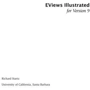 خرید و قیمت دانلود کتاب EViews Illustrated for Version 9 | ترب