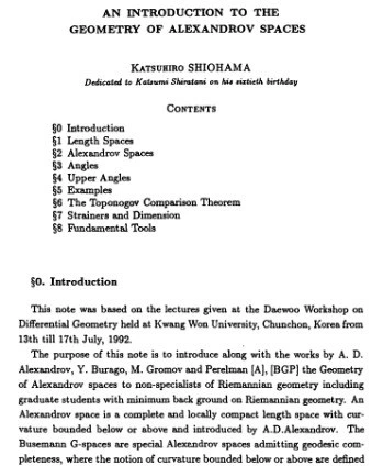 خرید و قیمت دانلود کتاب An introduction to the geometry of Alexandrov ...