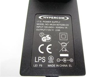 خرید و قیمت آداپتور 7.5 ولت 2.8 آمپر بسیار با کیفیت Hypercom | ترب