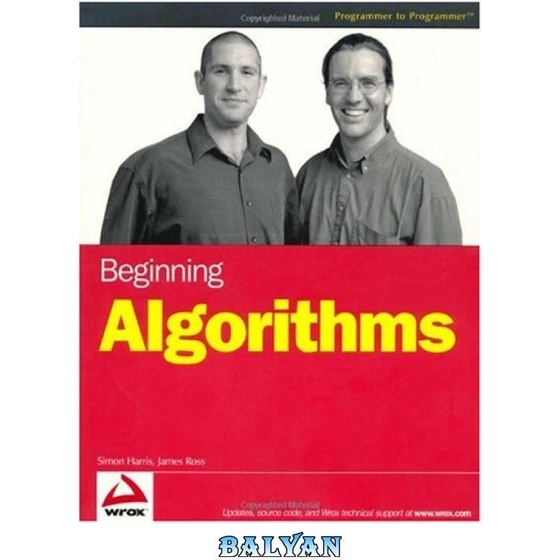 خرید و قیمت دانلود کتاب Beginning Algorithms Wrox Beginning Guides ترب