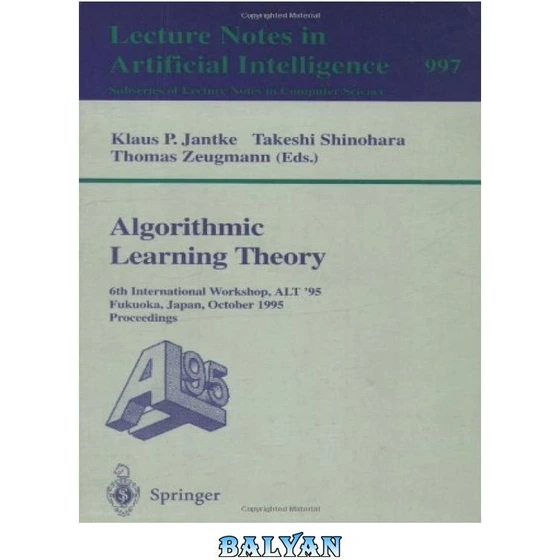 خرید و قیمت دانلود کتاب Algorithmic Learning Theory: 6th International ...