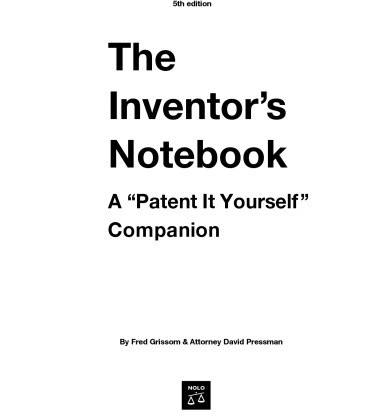 خرید و قیمت دانلود کتاب Inventor's Notebook: A Patent It Yourself ...