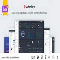 خرید و قیمت قالب Adminto – Responsive Admin & Dashboard Template | ترب