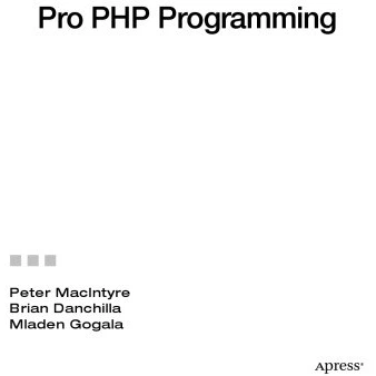 خرید و قیمت دانلود کتاب Pro PHP Programming ویرایش 1 | ترب