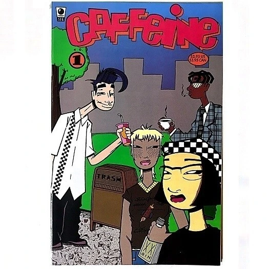 خرید و قیمت مجله کمیک Caffeine #1 Comic Book | ترب