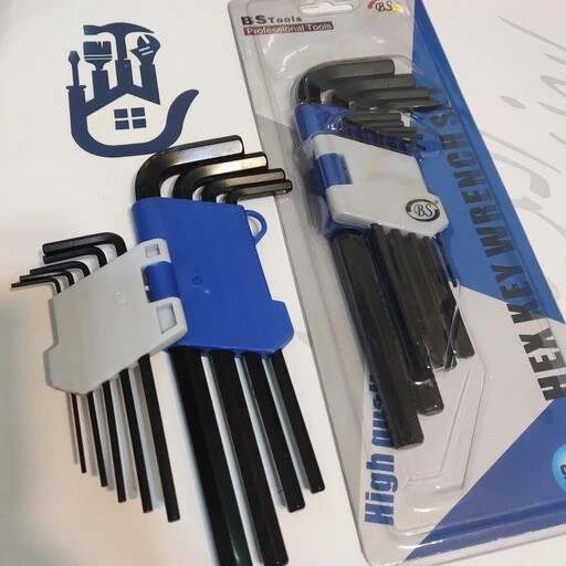 خرید و قیمت اچار الن 9پارچه دسته بلند بی اسBS | ترب