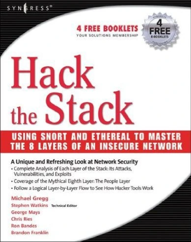 خرید و قیمت دانلود کتاب Hack the Stack: Using Snort and Ethereal to Master the 8 Layers of an ...