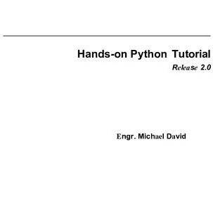خرید و قیمت دانلود کتاب Hand-On Python Tutorial : Project-Based Introduction to Programming For ...