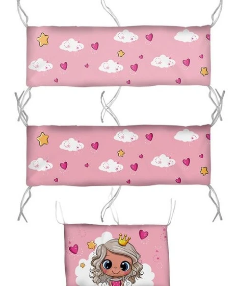 خرید و قیمت محافظ تخت کودک طرح پرنسس | ترب