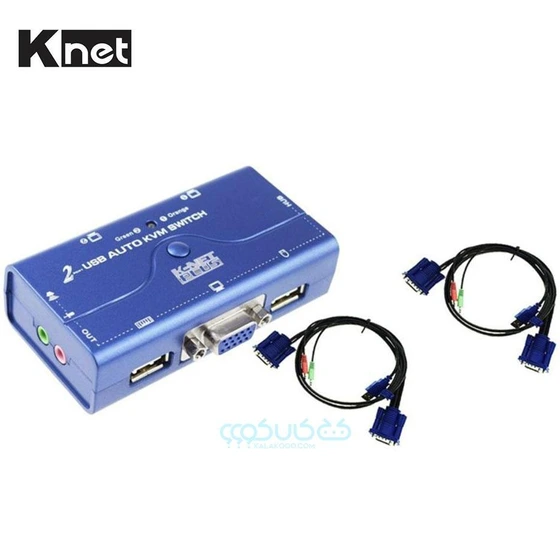 خرید و قیمت سوئیچ KVM کی نت مدل Knet KP-U622 | ترب