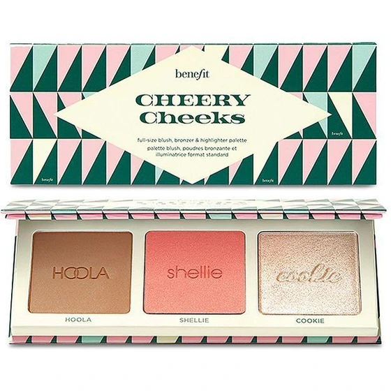 خرید و قیمت پالت رژگونه برنزر و هایلایتر بنفیت/ benefit cheery cheeks ...