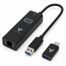 خرید و قیمت تبدیل USB 3.2 و TYPE-C به LAN گیگ واصل VASEL مدل VSL-LC320 ...