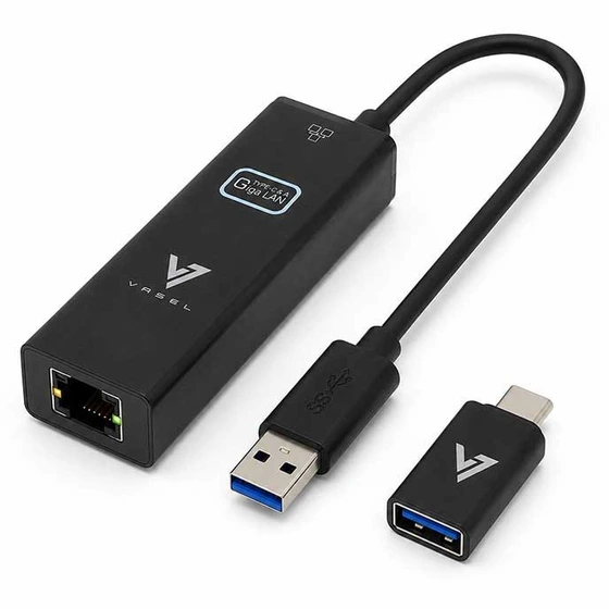 خرید و قیمت تبدیل USB 3.2 و TYPE-C به LAN گیگ واصل VASEL مدل VSL-LC320 ...