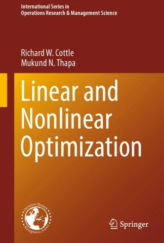 خرید و قیمت دانلود کتاب Linear and Nonlinear Optimization 1st ed. 2017 ...