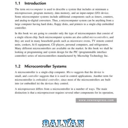 خرید و قیمت دانلود کتاب Advanced Pic Microcontroller Projects In C | ترب