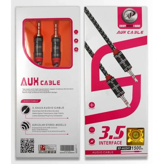 خرید و قیمت کابل XP-Product XP-AU241 AUX 1.5m | ترب
