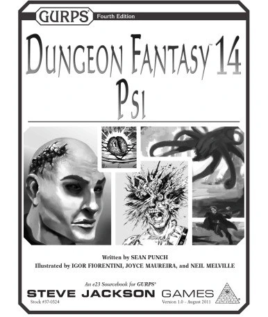 خرید و قیمت دانلود کتاب GURPS 4th edition. Dungeon Fantasy 14: Psi 2011 | ترب