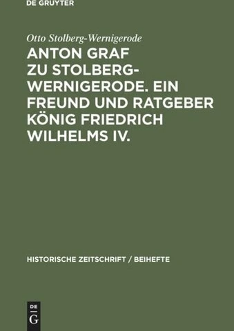 خرید و قیمت دانلود کتاب Anton Graf zu Stolberg-Wernigerode. Ein Freund ...