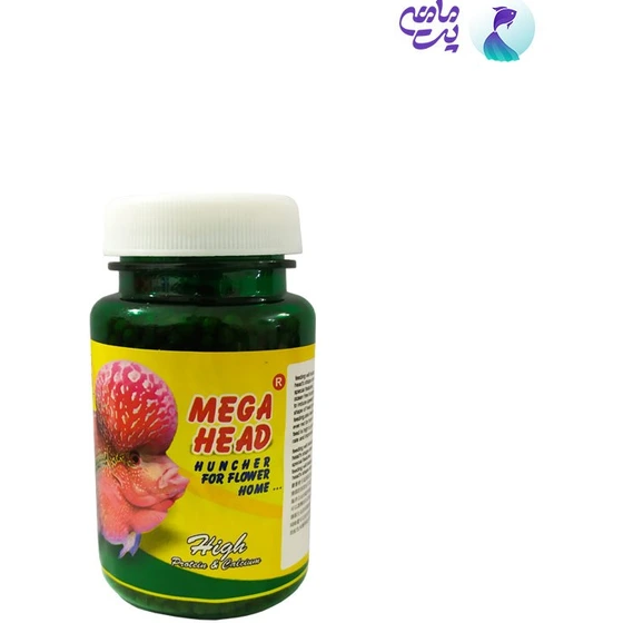 خرید و قیمت غذای پلت ماهی فلاور مدل mega head وزن 60 گرم | ترب