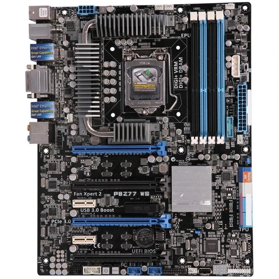 خرید و قیمت مادربرد ایسوس ASUS Z77 WS LGA 1155 | ترب