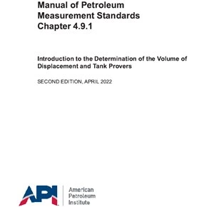 خرید و قیمت API MPMS Chapter 4.9.1- 2022- Introduction to the ...
