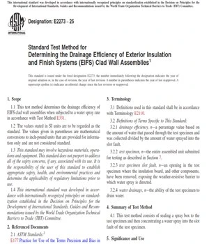 خرید و قیمت ASTM E2273 - 25- Standard Test Method for Determining the ...