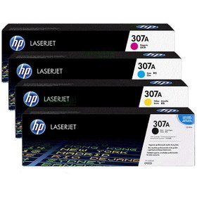 خرید و قیمت ست کامل تونرکارتریج اچ پی لیزری مدل HP 307A (طرح) HP 307A 4 ...