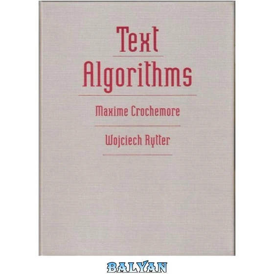 خرید و قیمت دانلود کتاب Text Algorithms ترب