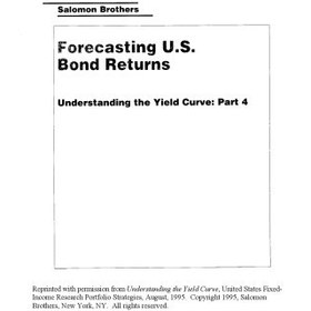 خرید و قیمت دانلود کتاب Forecasting U.S. Bond Returns. Understanding the Yield Curve: Part 4 ...