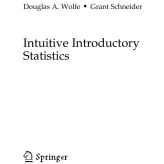 خرید و قیمت دانلود کتاب Intuitive Introductory Statistics 2017 | ترب