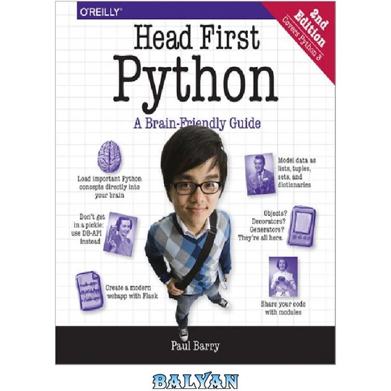 خرید و قیمت دانلود کتاب Head First Python: A Brain-Friendly Guide ا ...