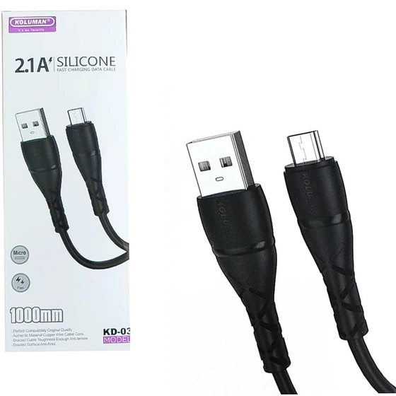 خرید و قیمت کابل تایپ سی KOLUMAN مدل KD-03 | ترب