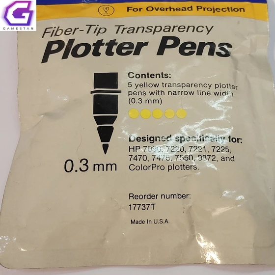 خرید و قیمت قلم پلاتر اچ پی مدل HP Plotter Pens 0.3mm - بسته زرد رنگ ...