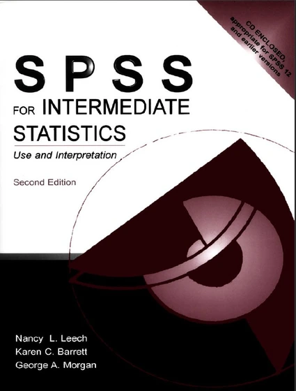 خرید و قیمت دانلود کتاب Spss For Intermediate Statistics Use And Interpretation 2nd Ed