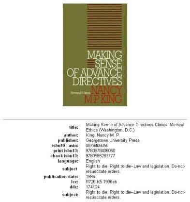 خرید و قیمت دانلود کتاب Making Sense of Advance Directives (Clinical ...