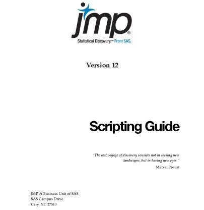 خرید و قیمت دانلود کتاب JMP 12 Scripting Guide 2015 | ترب