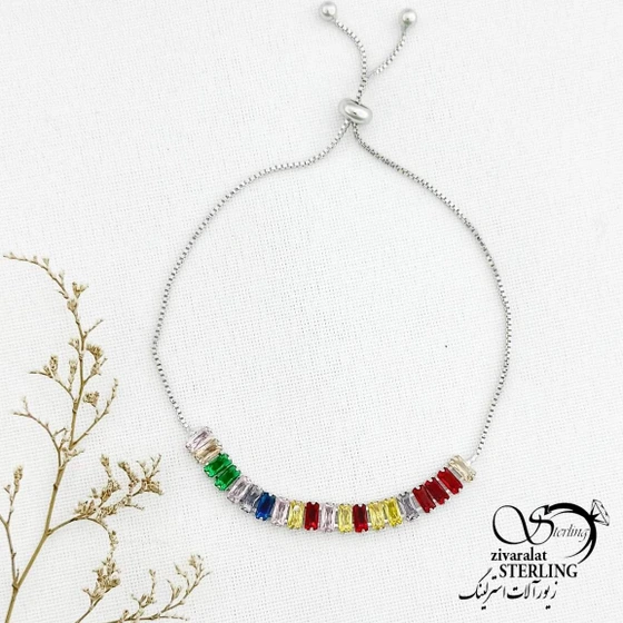 خرید و قیمت دستبند مجلسی بند آسانسوری با کد 12742 کد 1462325 | ترب